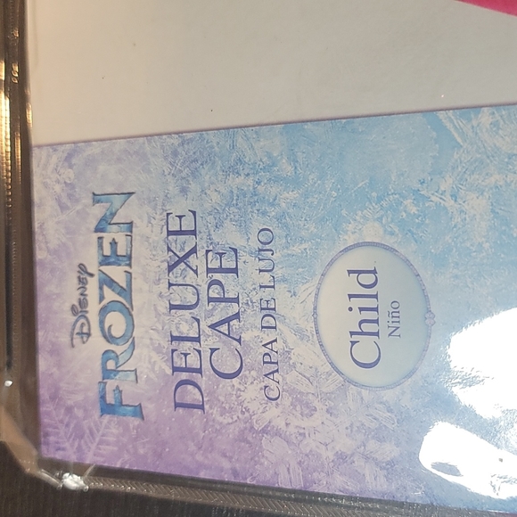 Disney | Costumes | Nwt Disney Frozen Deluxe Cape | Poshmark